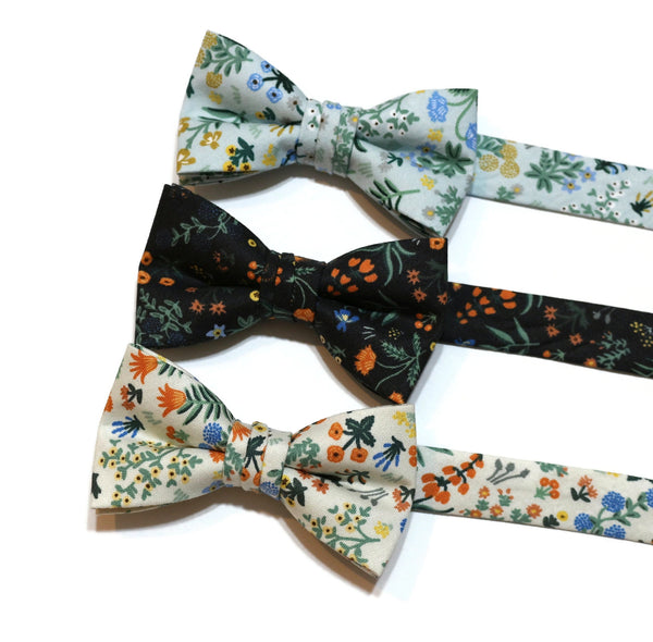 Menagerie Garden Floral Bow Tie - Boys – HoBo Ties